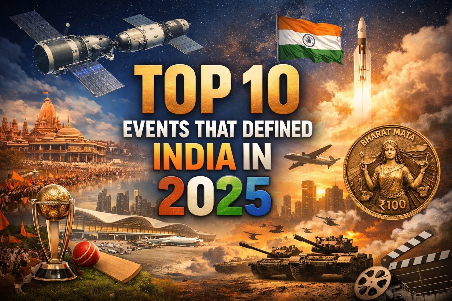 Top 10 Most Important Events That Defined India In 2025 - Times Applaud