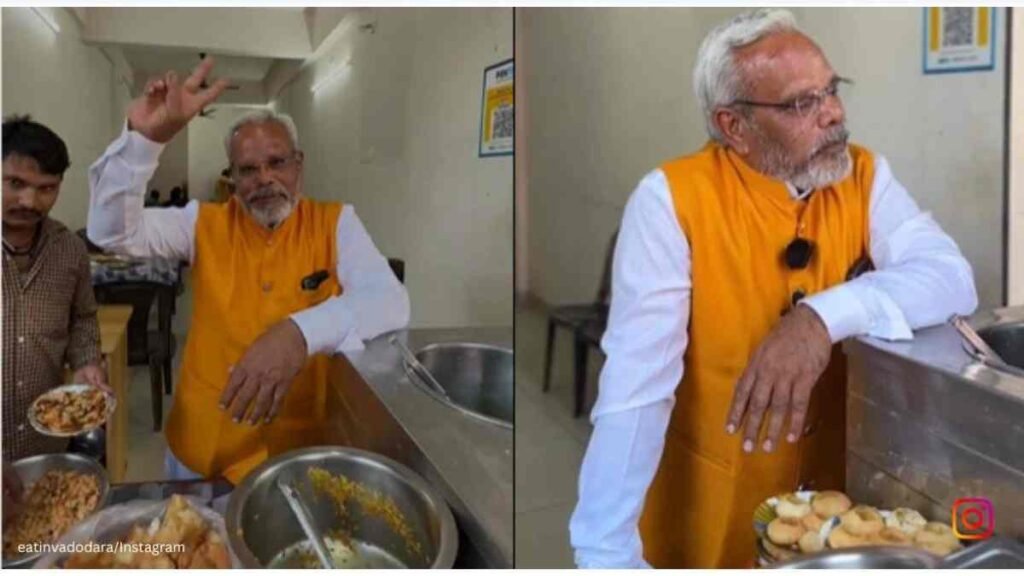 PM Modi's look alike sells PaniPuri in viral video