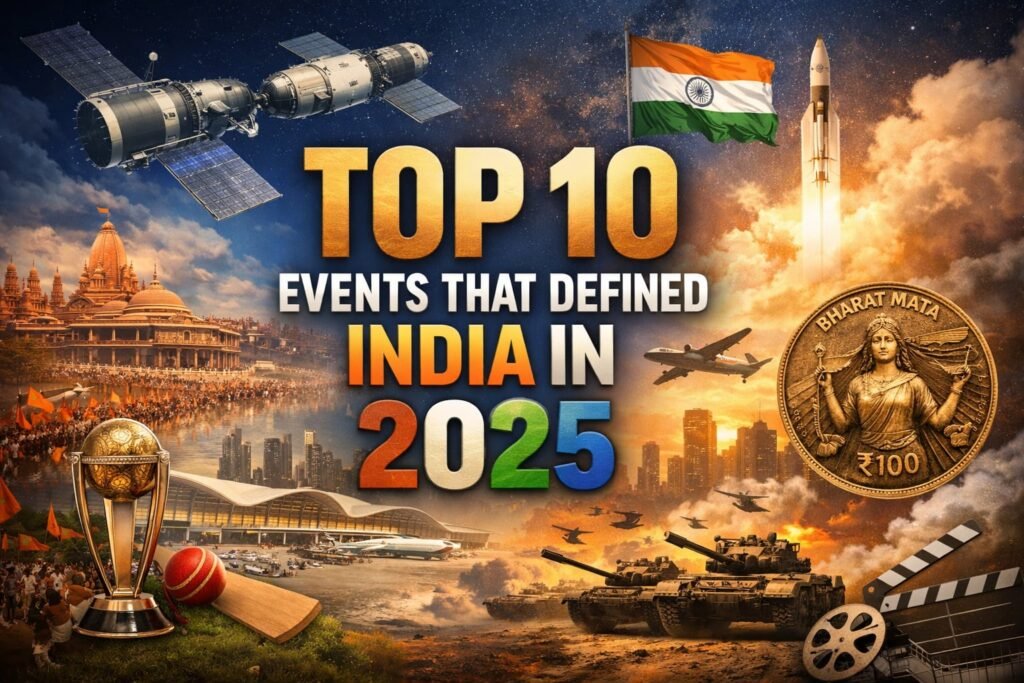 Top 10 Most Important Events That Defined India In 2025 - Times Applaud